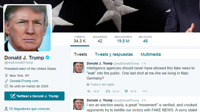 Dos de cada tres estadounidenses quieren que Trump cierre su cuenta de ...