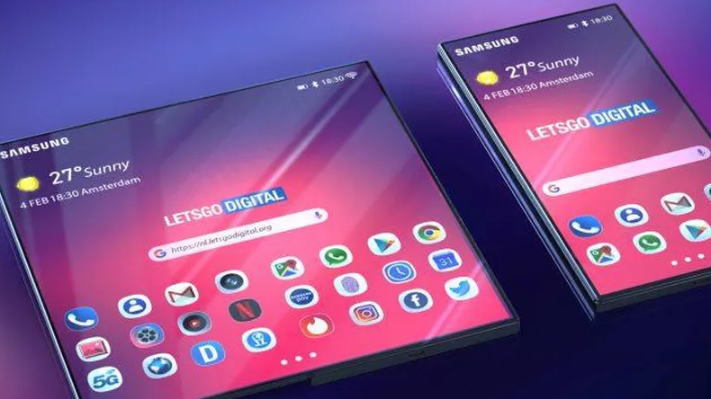 Samsung presentó su primer teléfono flexible y doblable - Cooperativa.cl