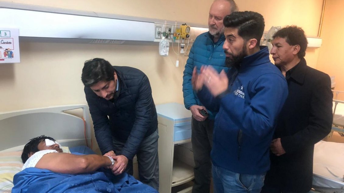 Viceministro de Bolivia visitó a minero rescatado en Tocopilla - Cooperativa.cl