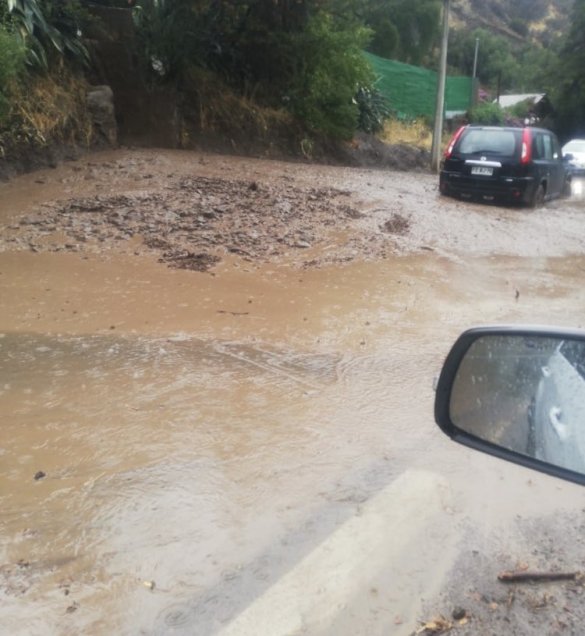 [Fotos] Registran aluviones en algunos sectores de San José de Maipo ...