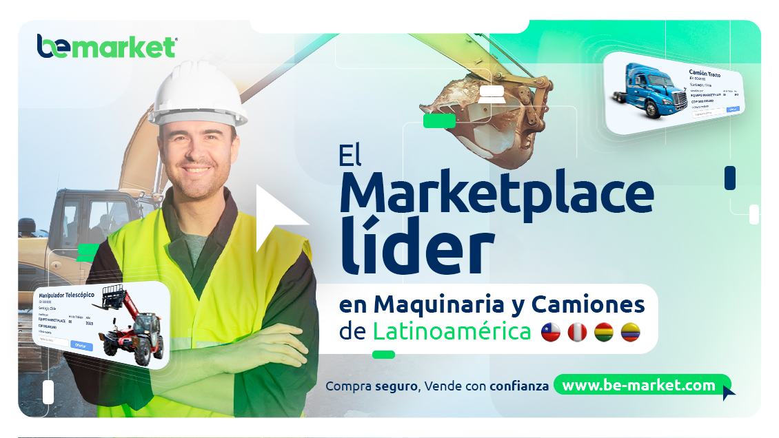 Be-Market: ¿Cómo comprar y vender de manera digital maquinaria y ...