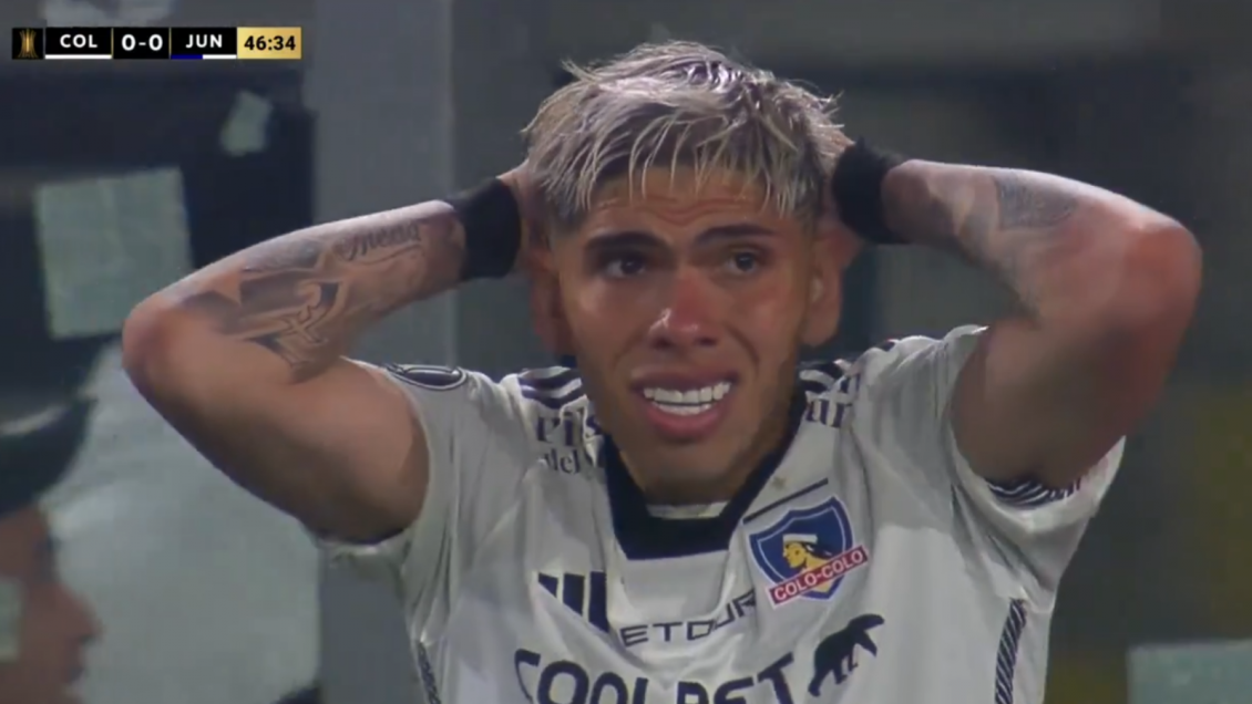 [VIDEO] Colo Colo tuvo claras oportunidades ante Junior con disparos de ...