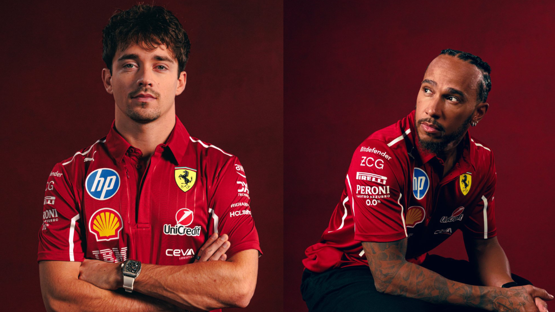 [Fotos] Con Lewis Hamilton como protagonista: Ferrari presentó su ...