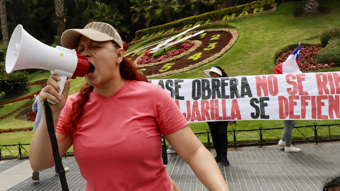 [Fotos] Habitantes de la toma "El Edén" de Viña del Mar protestaron ...