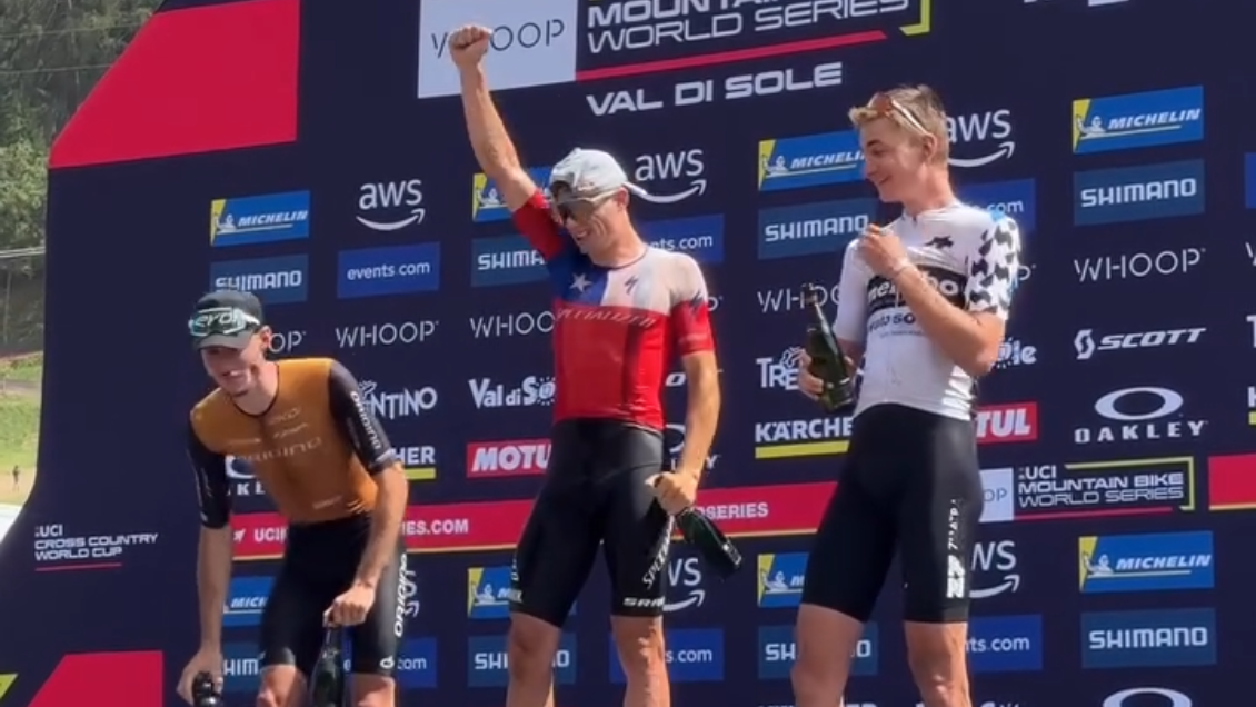 Martín Vidaurre gritó campeón en Val di Sole y logró su primera corona ...