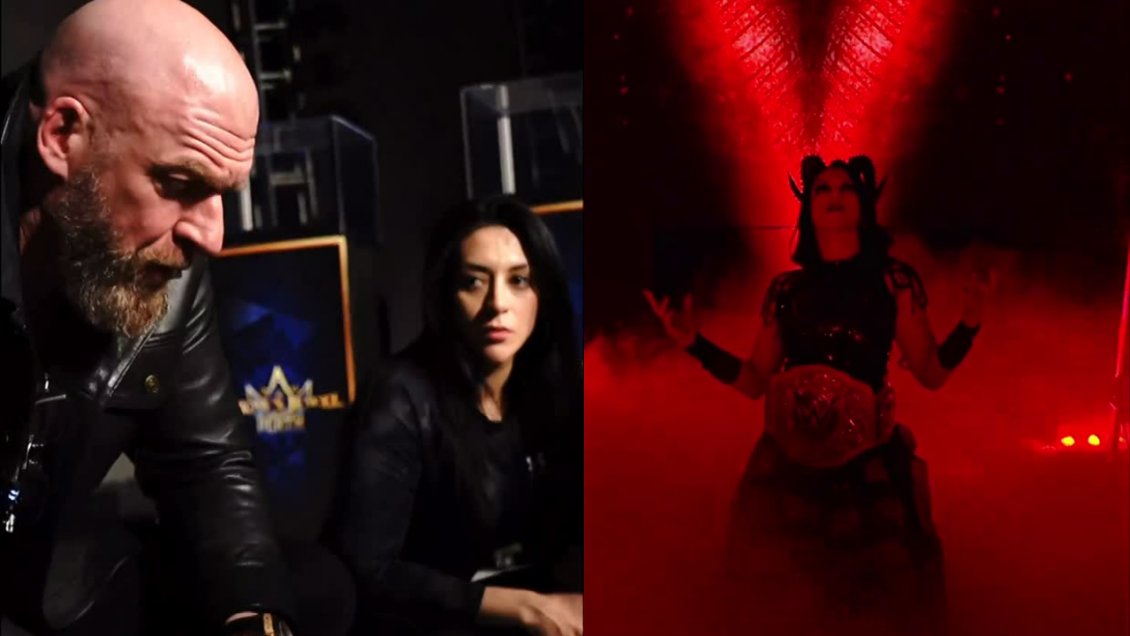 [VIDEO] ¡Enorme! Stephanie Vaquer recibió consejos de Triple H en su ...