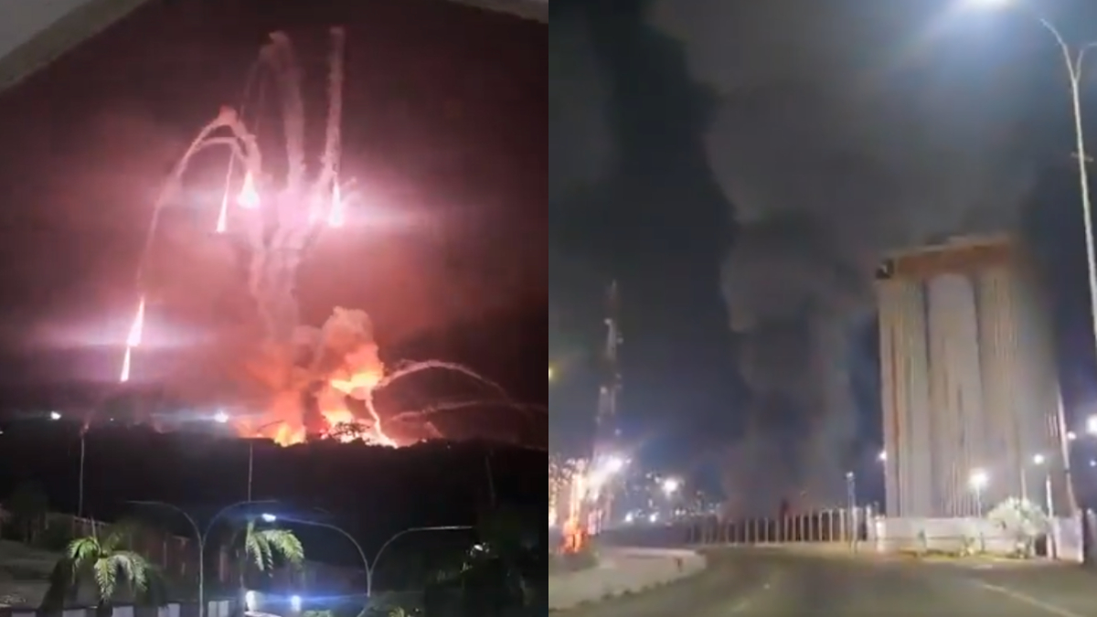 Fuertes explosiones sacuden Caracas en medio de tensiones y amenazas de ...