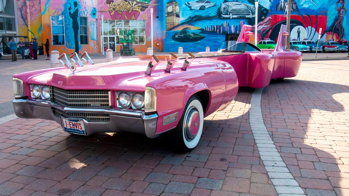 [Fotos] El Cadillac rosado de Elvis Presley llegó a Orlando ...
