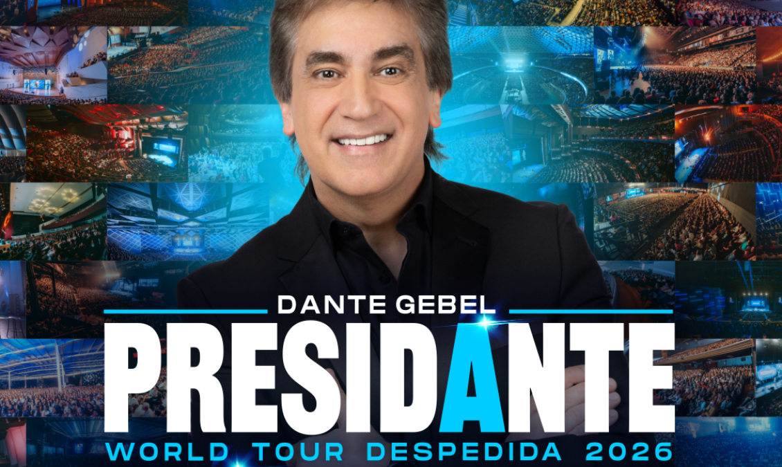 Dante Gebel regresa a Chile con su "Presidante 2026" - World Tour ...