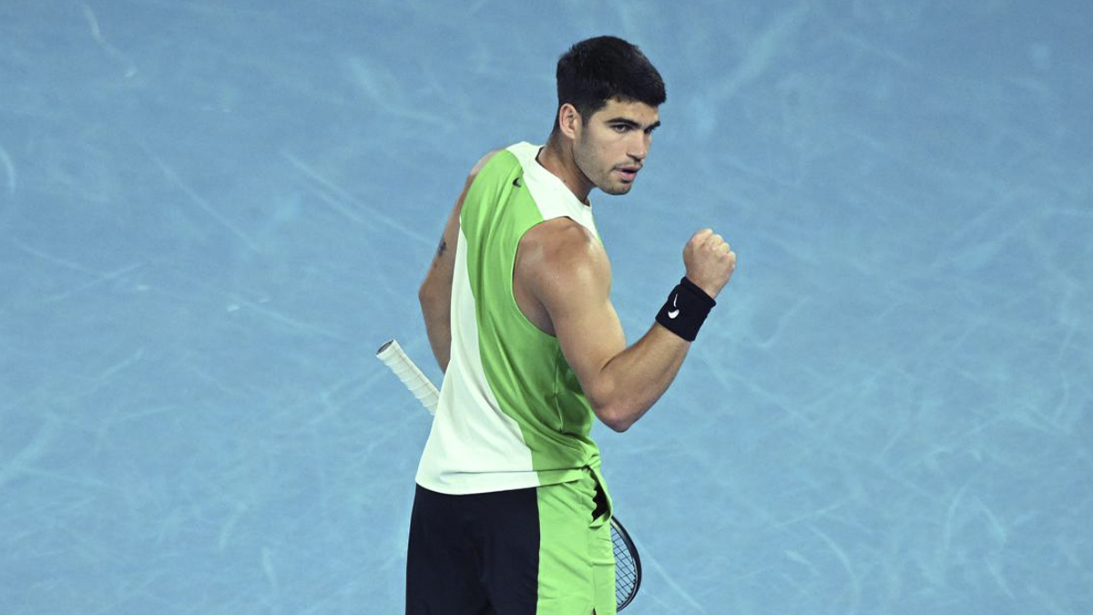 Carlos Alcaraz vivió debut triunfal en el Abierto de Australia tras ...