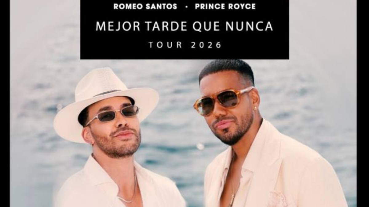 Romeo Santos y Prince Royce llegan a Chile con su gira "Mejor tarde que ...