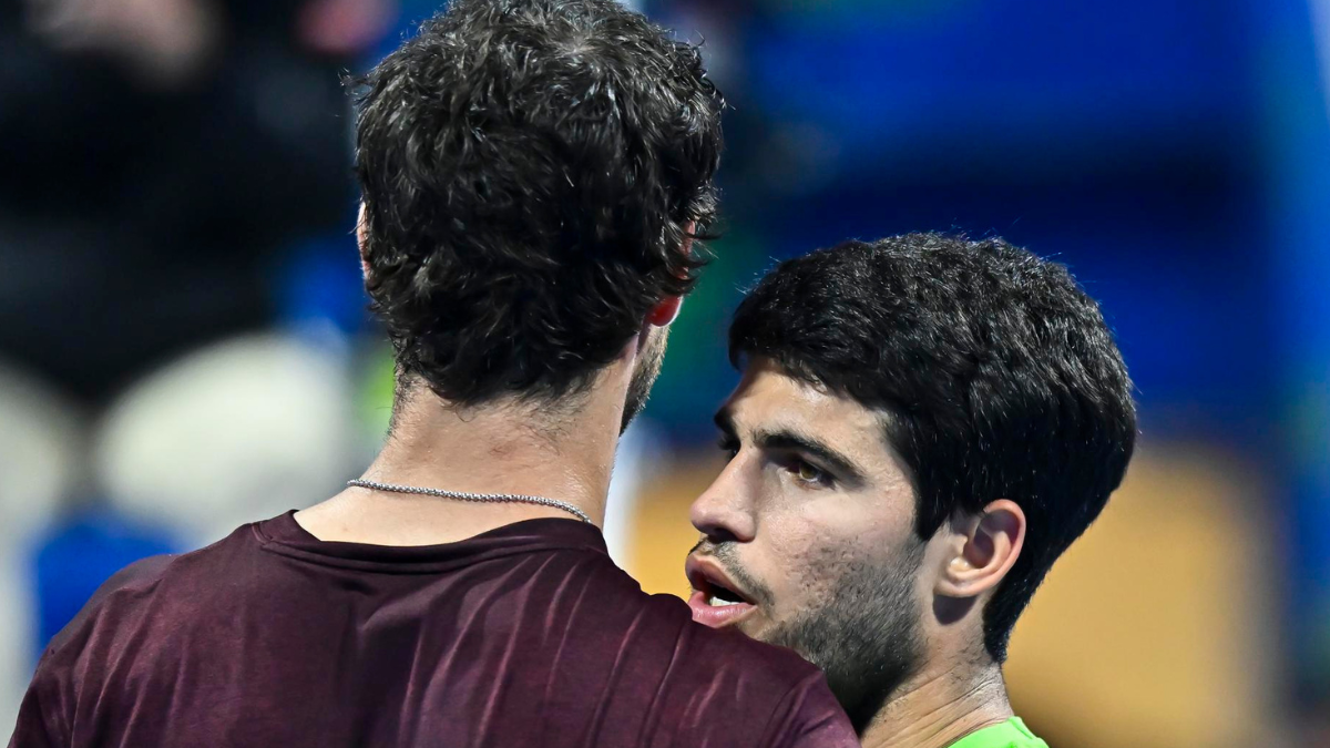 "Ya me podrías dejar ganar una vez": El reclamo de Khachanov tras caer ...