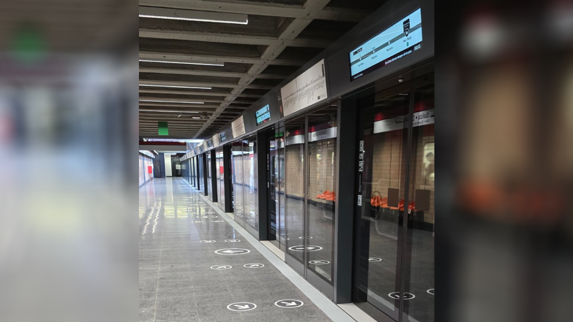 [Fotos] Puertas de andén comenzarán a operar en Metro San Pablo este ...