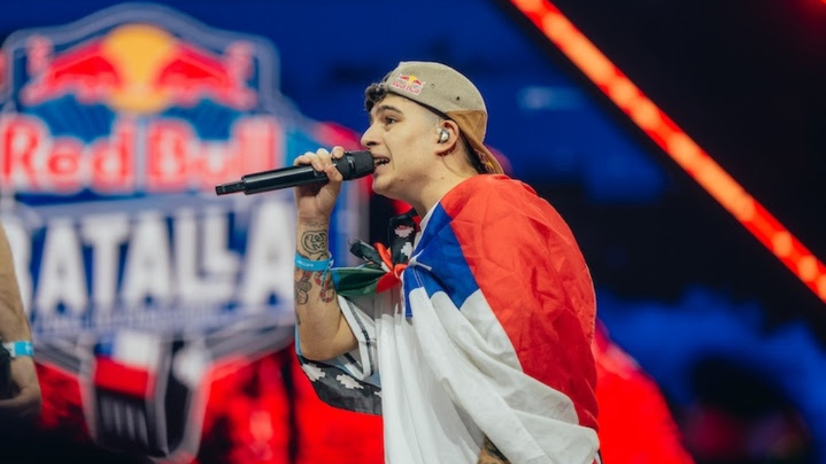 Rapero El Menor se convirtió en el campeón internacional de la Red Bull ...