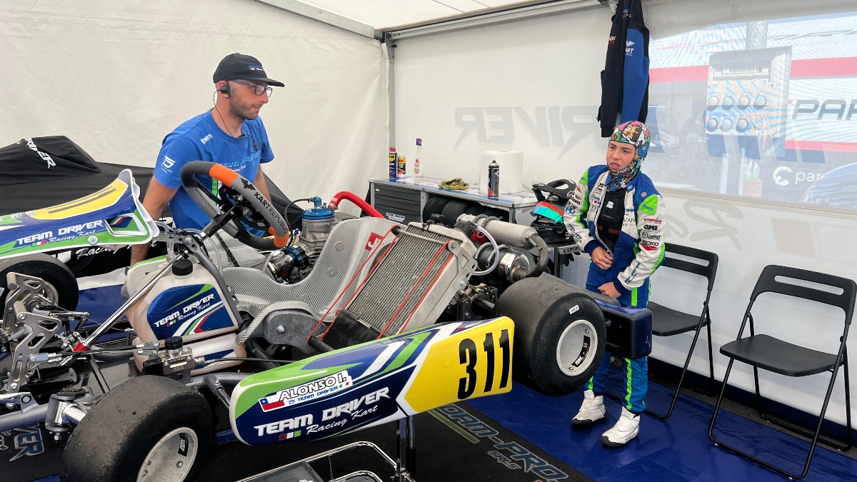 Chileno Izko Alonso apuesta por el karting europeo para alcanzar la ...