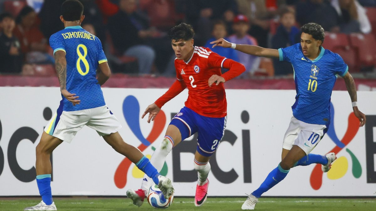 La Roja sub 20 se enfrenta a Brasil en un amistoso en el Estadio ...