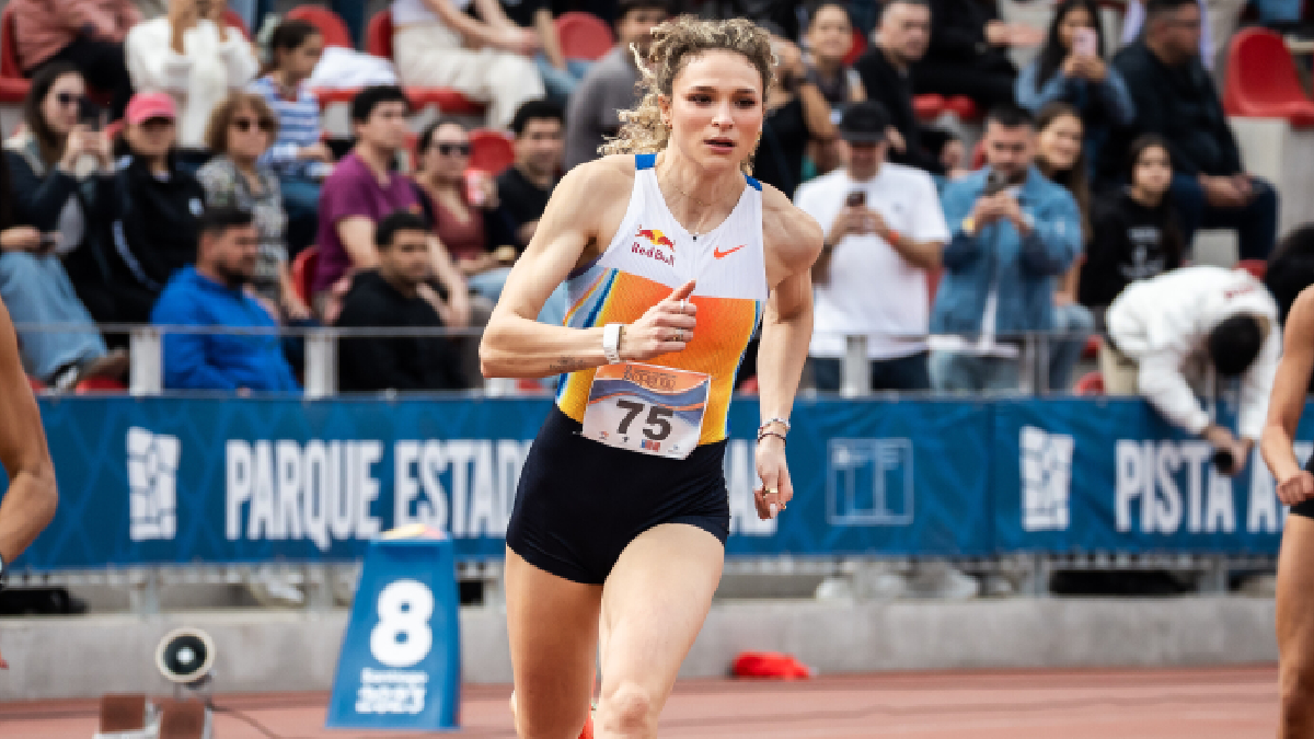Martina Weil logró su mejor marca de la temporada durante competencia ...